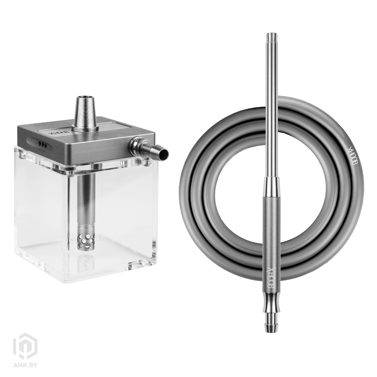 Кальян Hoob subAtom Space gray х Stainless steel комплект купить в ...